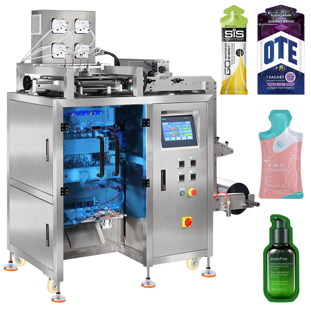 Automatic Multi Lane Liquid Shape Sachet Bag Packing Machine