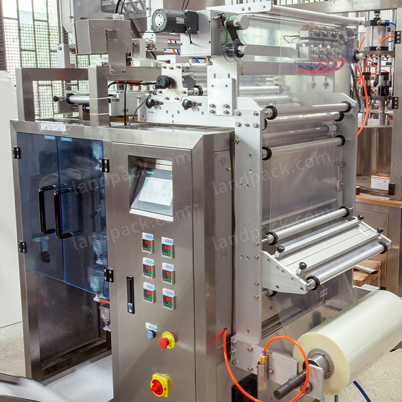Automatic Fine Particles Sachet Bags Filling And Packing Machine