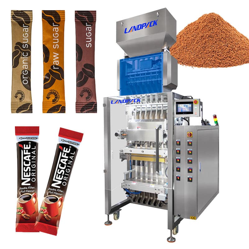 High Speed Multi Lane Fine Granule Stick Filling Sealing Machine